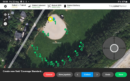Elevation Mapping from TinyMobileRobots